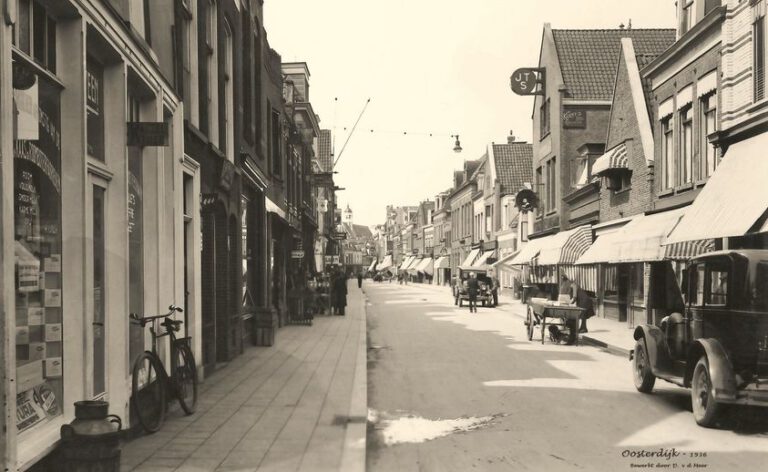 1936: DE OOSTERDIJK IN SNEEK - Brekt
