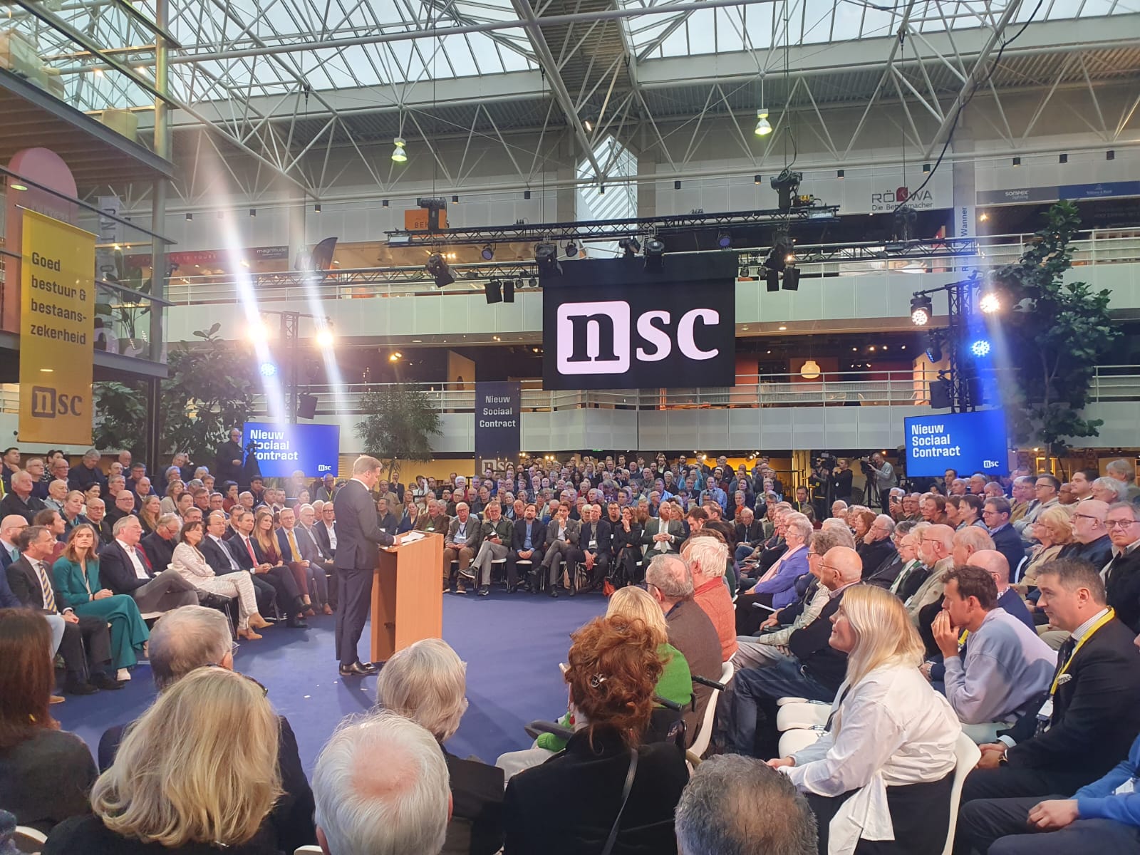 HET TREURIG LOT VAN NSC - Brekt