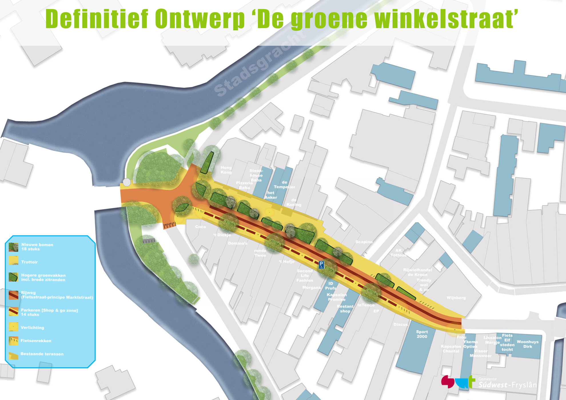 Herinrichting Bargefenne en Dijkstraat in Bolsward van start - Brekt